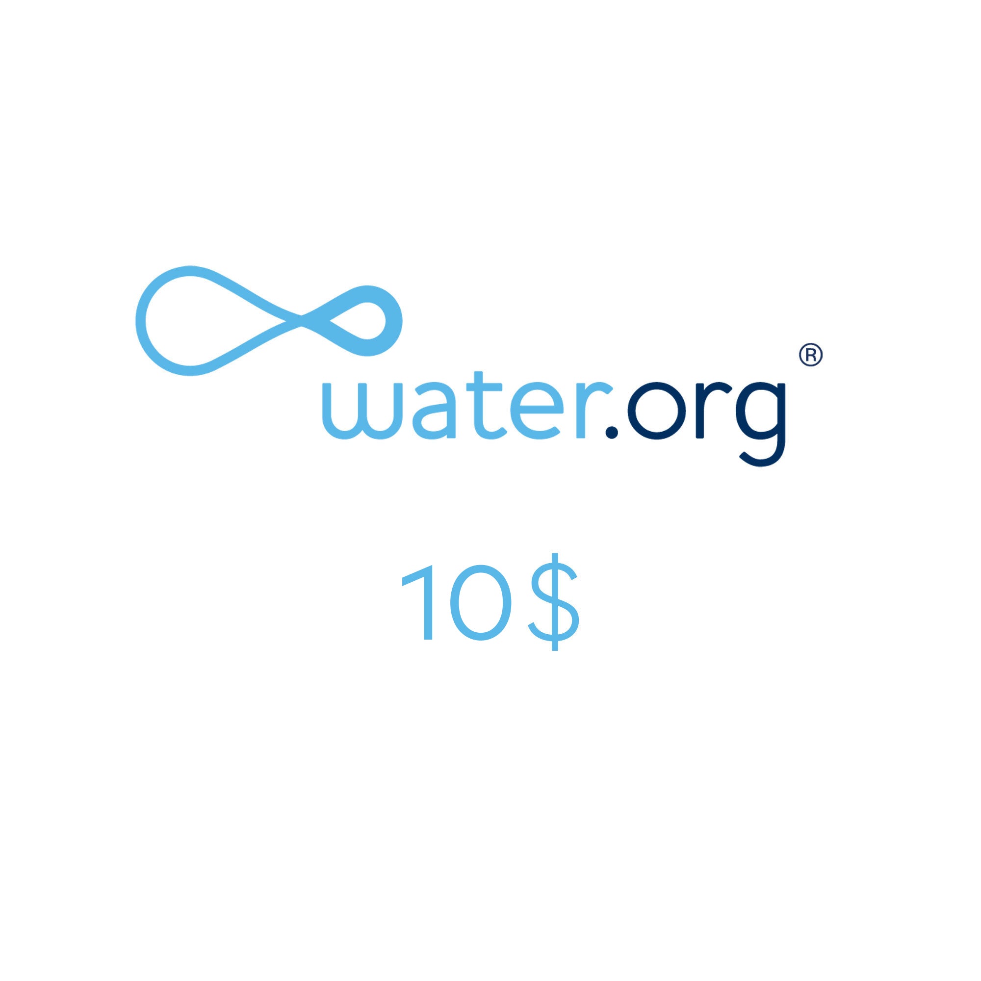 10$ donation to Water.org - Provides a lasting access to safe water fo ...